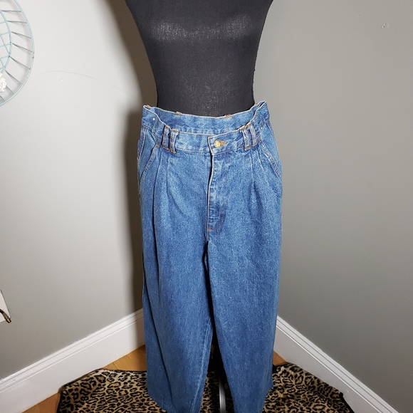Vintage Bert Pulitzer | Jeans | Vintage High Waist Pleated Denim Jeans ...